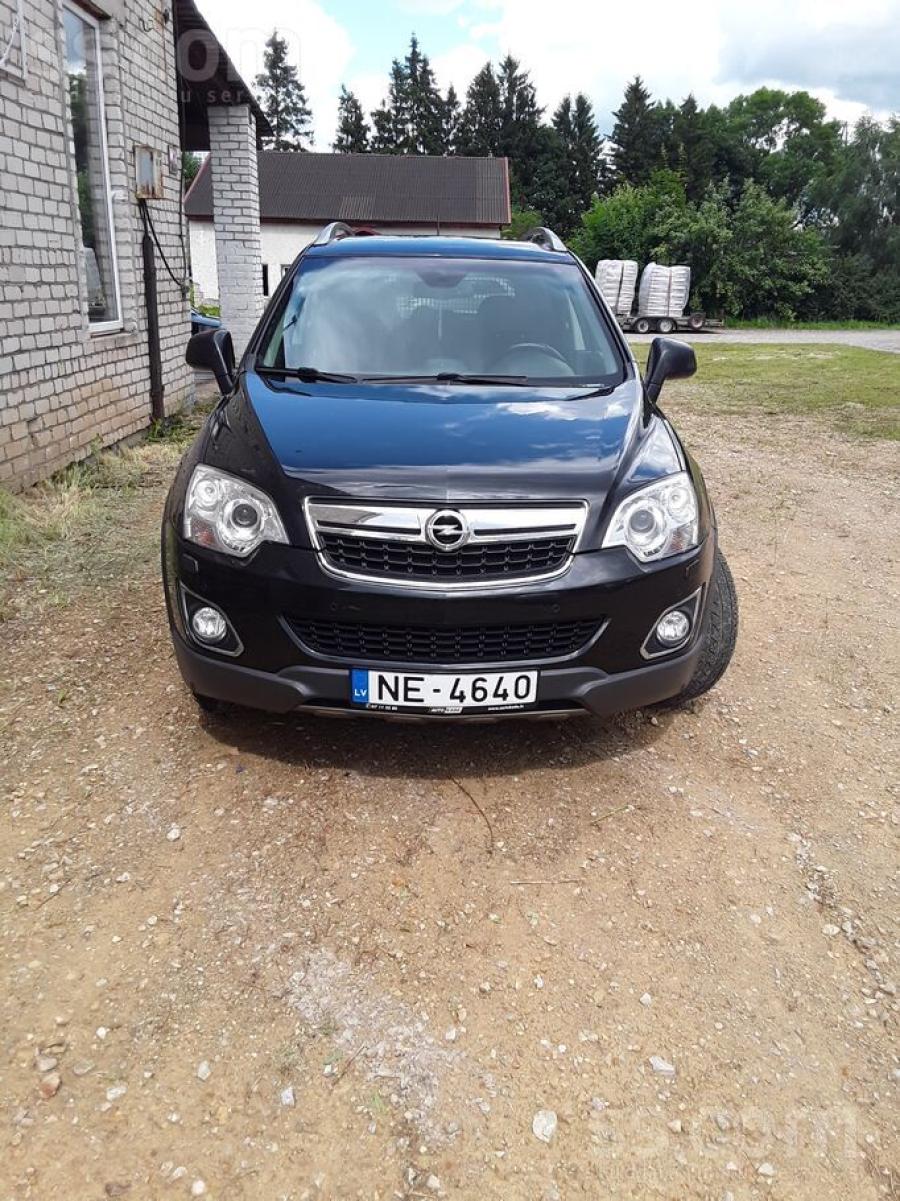 Melns Opel Antara 2011 Rēzekne, ar dzinēja tilpumu 2.20 L un nobraukumu 0 tūkst. km par 4350 €, foto 1 vietnē AUTOMOTO.COM.LV