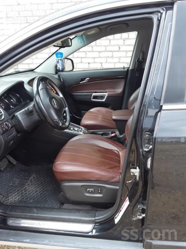 Black Opel Antara 2011 in Rezekne, with an engine capacity of 2.20 L and mileage of 0 thousand km for 4350 €, photo 6 on AUTOMOTO.COM.LV