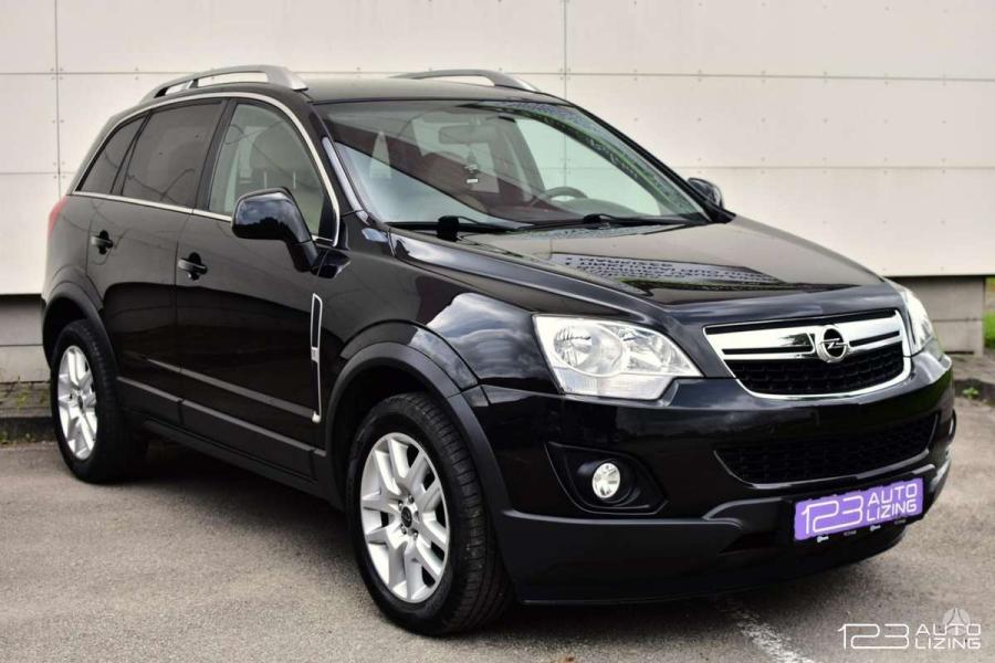 Black Opel Antara 2011 in Kretinga, with an engine capacity of 2.20 L and mileage of 194 thousand km for 5450 €, photo 6 on AUTOMOTO.COM.LV