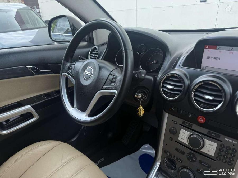 Black Opel Antara 2011 in Kretinga, with an engine capacity of 2.20 L and mileage of 194 thousand km for 5450 €, photo 27 on AUTOMOTO.COM.LV