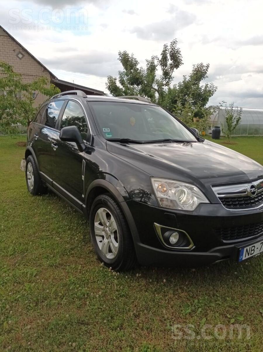 Melns Opel Antara 2011 Dobele, ar dzinēja tilpumu 2.20 L un nobraukumu 247 tūkst. km par 5590 €, foto 3 vietnē AUTOMOTO.COM.LV