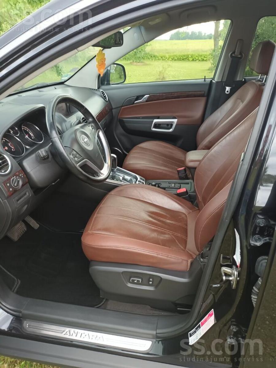 Melns Opel Antara 2011 Dobele, ar dzinēja tilpumu 2.20 L un nobraukumu 247 tūkst. km par 5590 €, foto 12 vietnē AUTOMOTO.COM.LV