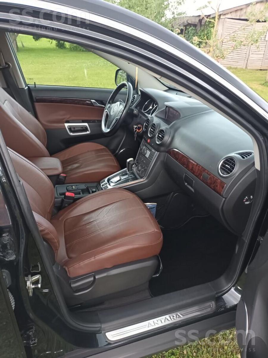 Melns Opel Antara 2011 Dobele, ar dzinēja tilpumu 2.20 L un nobraukumu 247 tūkst. km par 5590 €, foto 14 vietnē AUTOMOTO.COM.LV