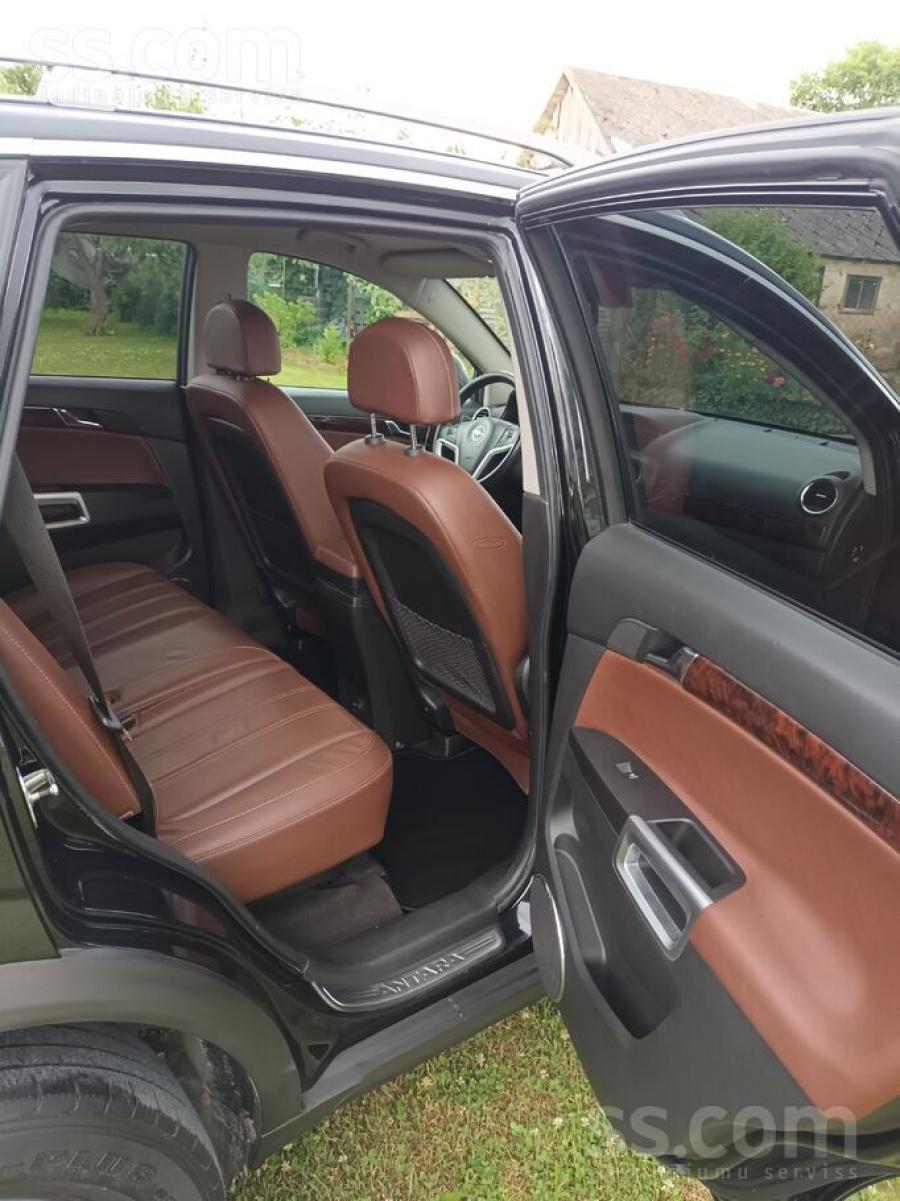 Melns Opel Antara 2011 Dobele, ar dzinēja tilpumu 2.20 L un nobraukumu 247 tūkst. km par 5590 €, foto 15 vietnē AUTOMOTO.COM.LV