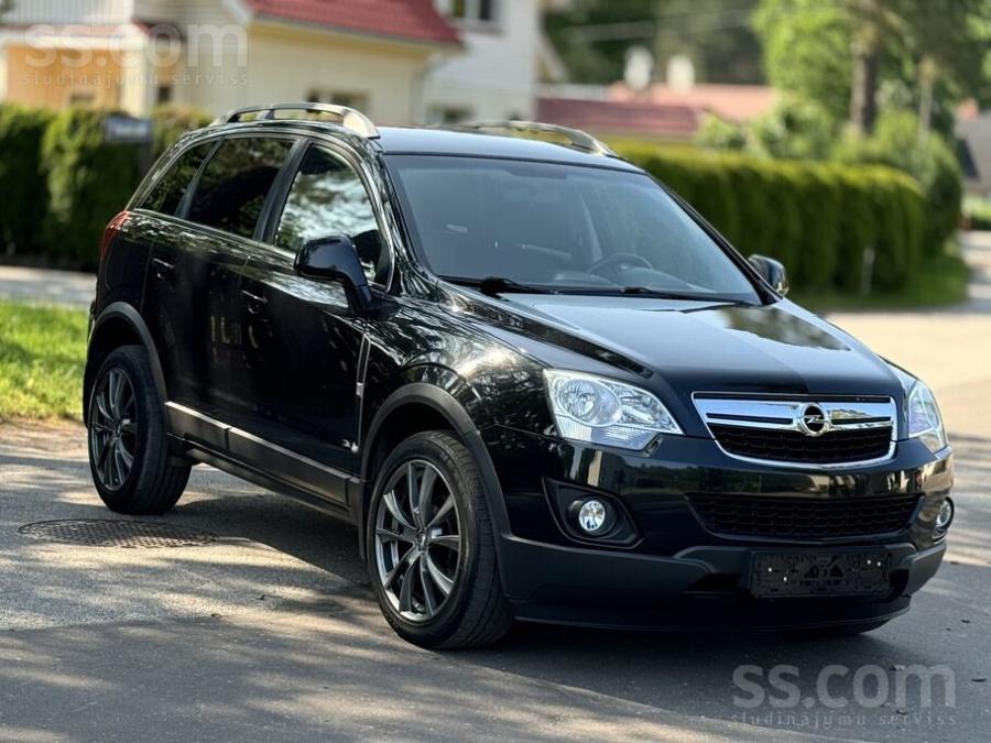 Black Opel Antara 2012 in Jurmala, with an engine capacity of 2.00 L and mileage of 0 thousand km for 7450 €, photo 2 on AUTOMOTO.COM.LV