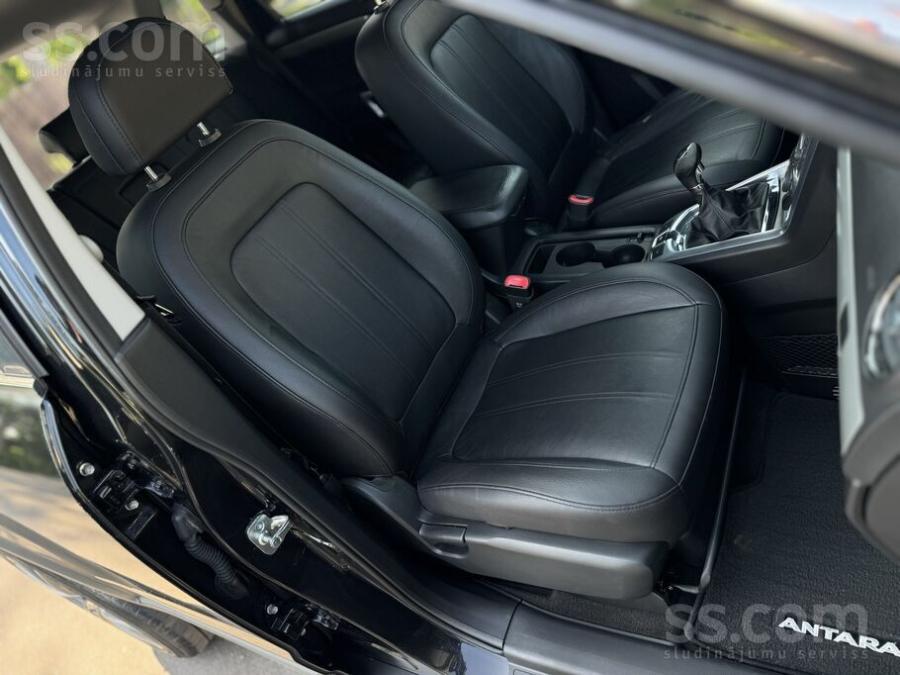 Black Opel Antara 2012 in Jurmala, with an engine capacity of 2.00 L and mileage of 0 thousand km for 7450 €, photo 8 on AUTOMOTO.COM.LV