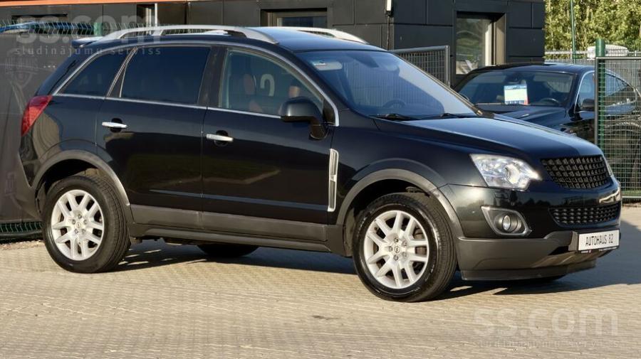 Melns Opel Antara 2012 Liepāja, ar dzinēja tilpumu 2.20 L un nobraukumu 175 tūkst. km par 6200 €, foto 2 vietnē AUTOMOTO.COM.LV