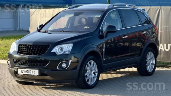 Black Opel Antara 2012 in Liepaja, with an engine capacity of 2.20 L and mileage of 175 thousand km for 6200 €, photo 8 on AUTOMOTO.COM.LV