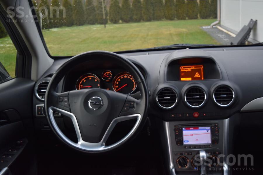 Melns Opel Antara 2012 Rīga, ar dzinēja tilpumu 2.20 L un nobraukumu 0 tūkst. km par 7400 €, foto 25 vietnē AUTOMOTO.COM.LV