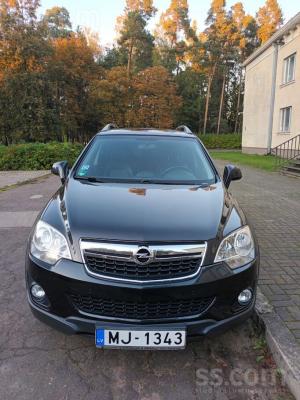 Black Opel Antara 2012 in Riga, with an engine capacity of 2.20 L and mileage of 244 thousand km for 4500 €, photo  on AUTOMOTO.COM.LV