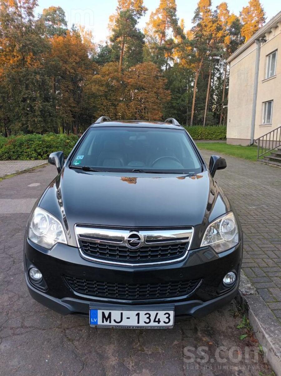 Melns Opel Antara 2012 Rīga, ar dzinēja tilpumu 2.20 L un nobraukumu 244 tūkst. km par 4500 €, foto 1 vietnē AUTOMOTO.COM.LV