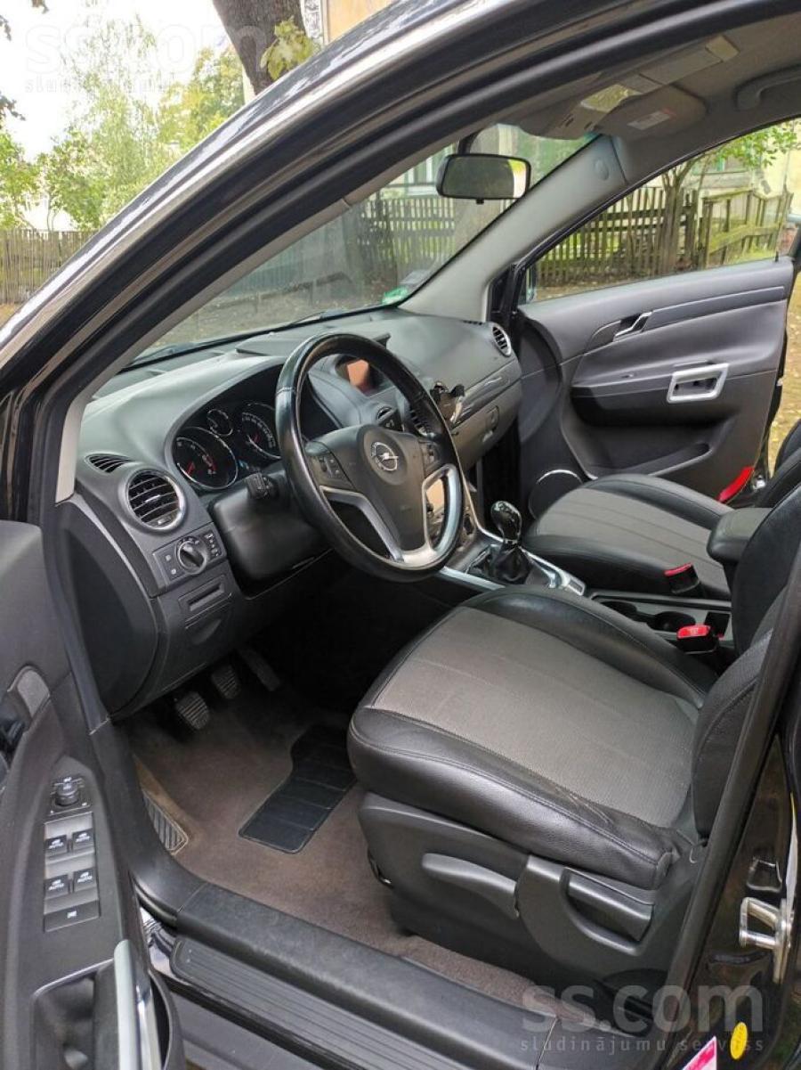 Melns Opel Antara 2012 Rīga, ar dzinēja tilpumu 2.20 L un nobraukumu 244 tūkst. km par 4500 €, foto 7 vietnē AUTOMOTO.COM.LV