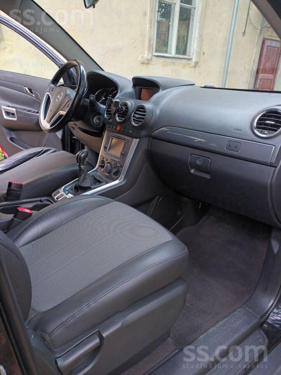 Melns Opel Antara 2012 Rīga, ar dzinēja tilpumu 2.20 L un nobraukumu 244 tūkst. km par 4500 €, foto 8 vietnē AUTOMOTO.COM.LV