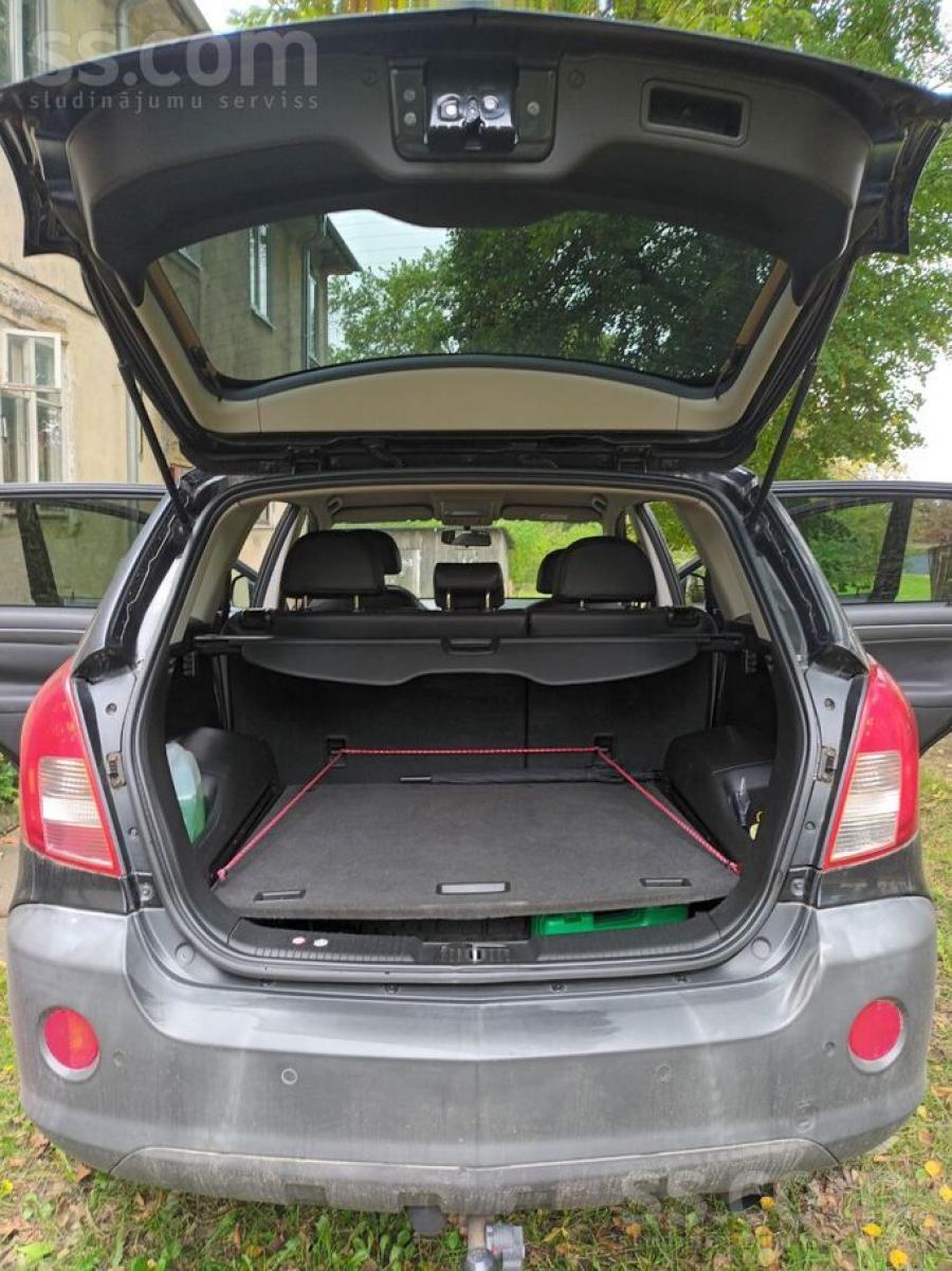 Melns Opel Antara 2012 Rīga, ar dzinēja tilpumu 2.20 L un nobraukumu 244 tūkst. km par 4500 €, foto 13 vietnē AUTOMOTO.COM.LV