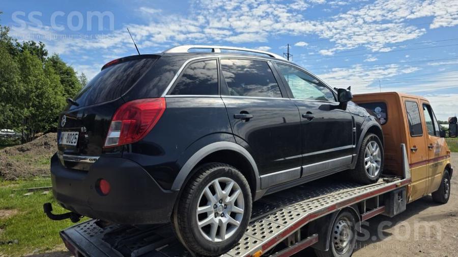 Melns Opel Antara 2012 Liepāja, ar dzinēja tilpumu 2.20 L un nobraukumu 167 tūkst. km par 4000 €, foto 3 vietnē AUTOMOTO.COM.LV