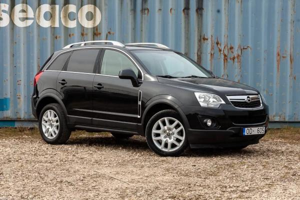 Melns Opel Antara 2012 Rīga, ar dzinēja tilpumu 2.20 L un nobraukumu 145 tūkst. km par 7995 €, foto 1 vietnē AUTOMOTO.COM.LV