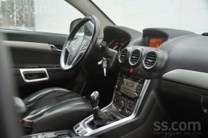Black Opel Antara 2012 in Riga, with an engine capacity of 2.20 L and mileage of 184 thousand km for 5100 €, photo 16 on AUTOMOTO.COM.LV