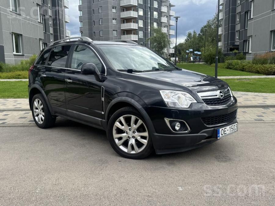 Melns Opel Antara 2012 Rīga, ar dzinēja tilpumu 2.20 L un nobraukumu 184 tūkst. km par 5000 €, foto 1 vietnē AUTOMOTO.COM.LV