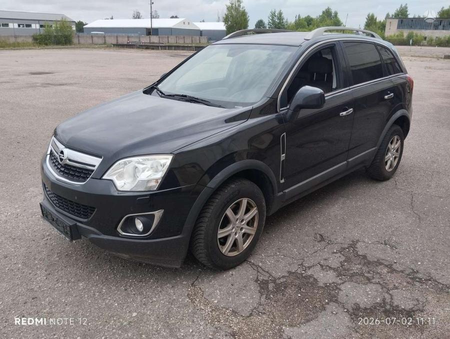 Melns Opel Antara 2012 Kelmė, ar dzinēja tilpumu 2.23 L un nobraukumu 180 tūkst. km par 3350 €, foto 1 vietnē AUTOMOTO.COM.LV