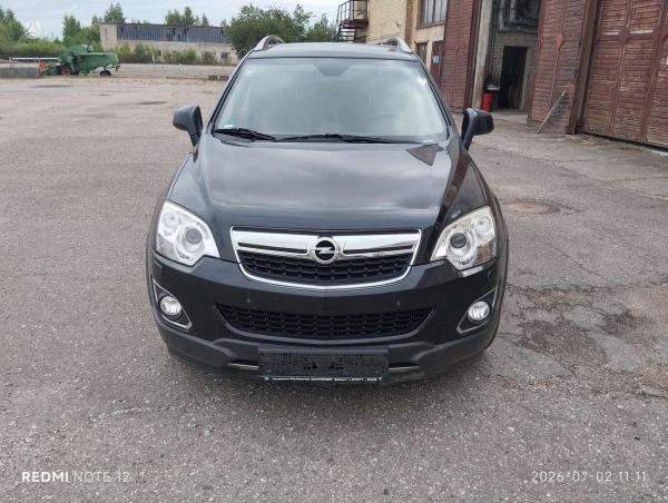 Black Opel Antara 2012 in Kelme, with an engine capacity of 2.23 L and mileage of 180 thousand km for 3350 €, photo 2 on AUTOMOTO.COM.LV