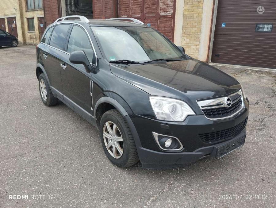 Melns Opel Antara 2012 Kelmė, ar dzinēja tilpumu 2.23 L un nobraukumu 180 tūkst. km par 3350 €, foto 4 vietnē AUTOMOTO.COM.LV