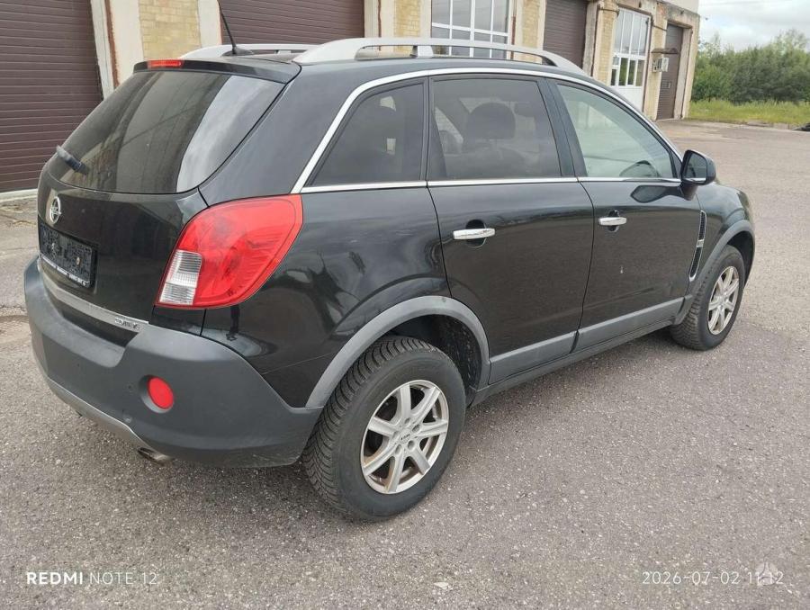 Melns Opel Antara 2012 Kelmė, ar dzinēja tilpumu 2.23 L un nobraukumu 180 tūkst. km par 3350 €, foto 5 vietnē AUTOMOTO.COM.LV