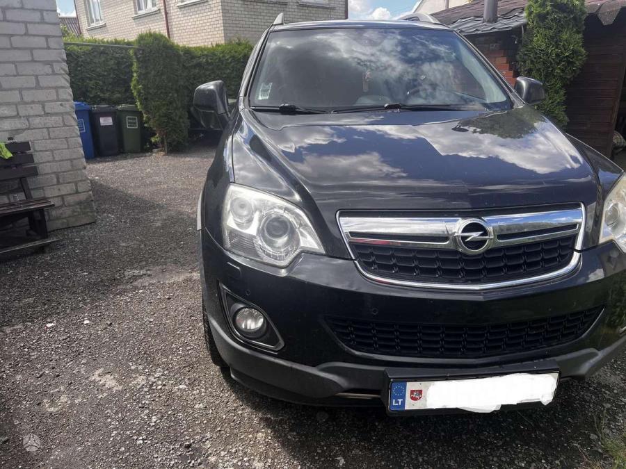 Melns Opel Antara 2012 Prienai, ar dzinēja tilpumu 2.23 L un nobraukumu 253 tūkst. km par 4400 €, foto 1 vietnē AUTOMOTO.COM.LV