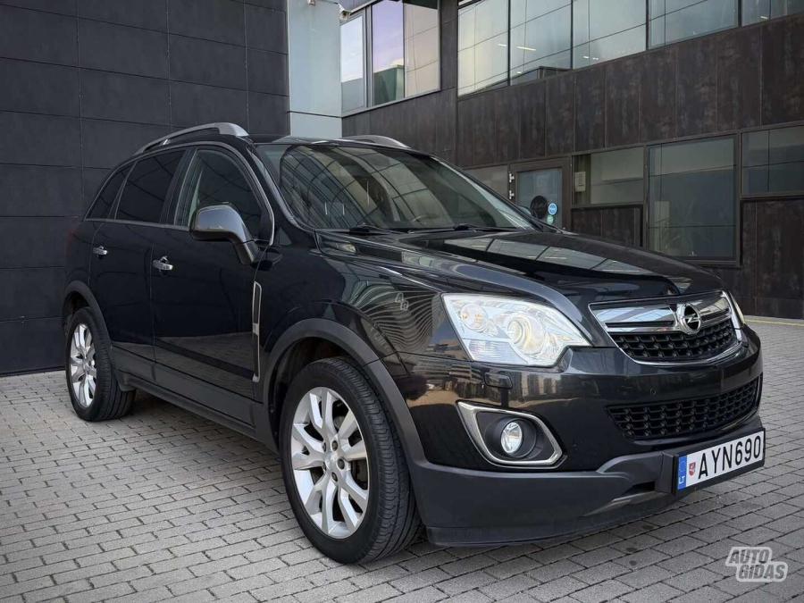 Black Opel Antara 2012 in Vilnius, with an engine capacity of 2.20 L and mileage of 184 thousand km for 3490 €, photo 4 on AUTOMOTO.COM.LV