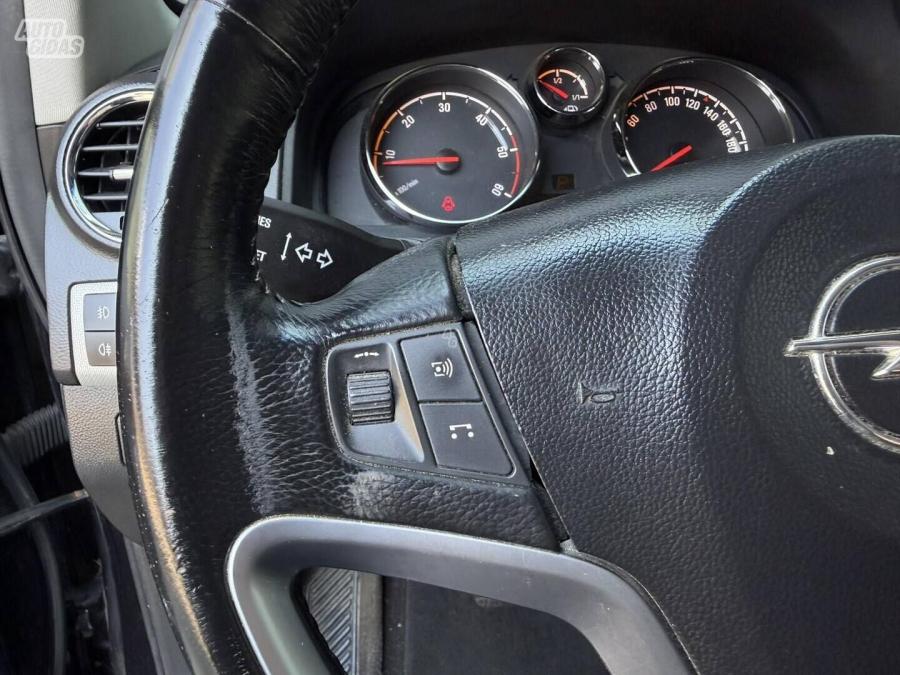 Black Opel Antara 2012 in Vilnius, with an engine capacity of 2.20 L and mileage of 184 thousand km for 3490 €, photo 11 on AUTOMOTO.COM.LV