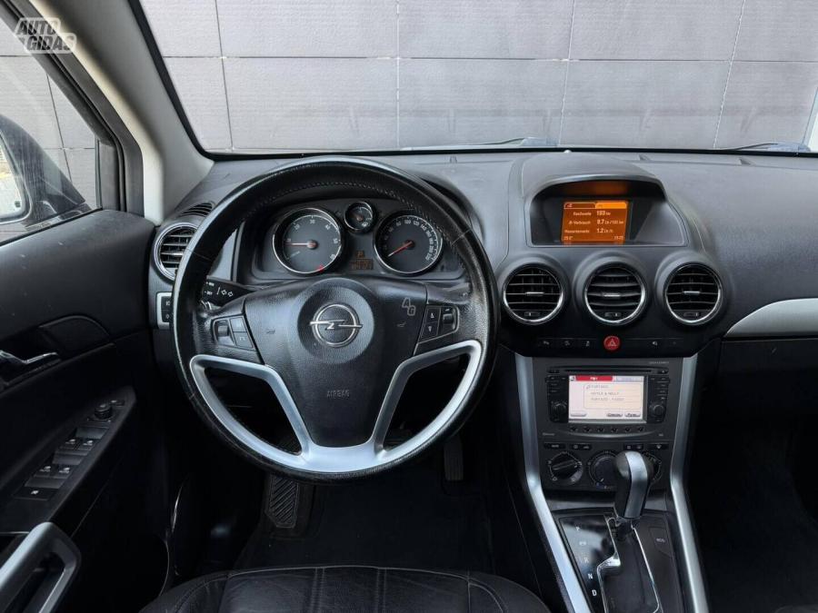 Black Opel Antara 2012 in Vilnius, with an engine capacity of 2.20 L and mileage of 184 thousand km for 3490 €, photo 15 on AUTOMOTO.COM.LV