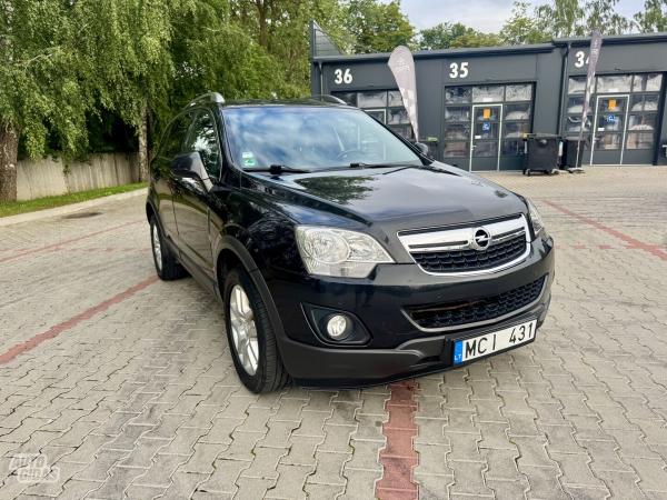 Черный Опель Антара 2012 в Шяуляй, объемом двигателя 2.20 л и пробегом 310 тыс. км за 3250 €, фото 1 на AUTOMOTO.COM.LV