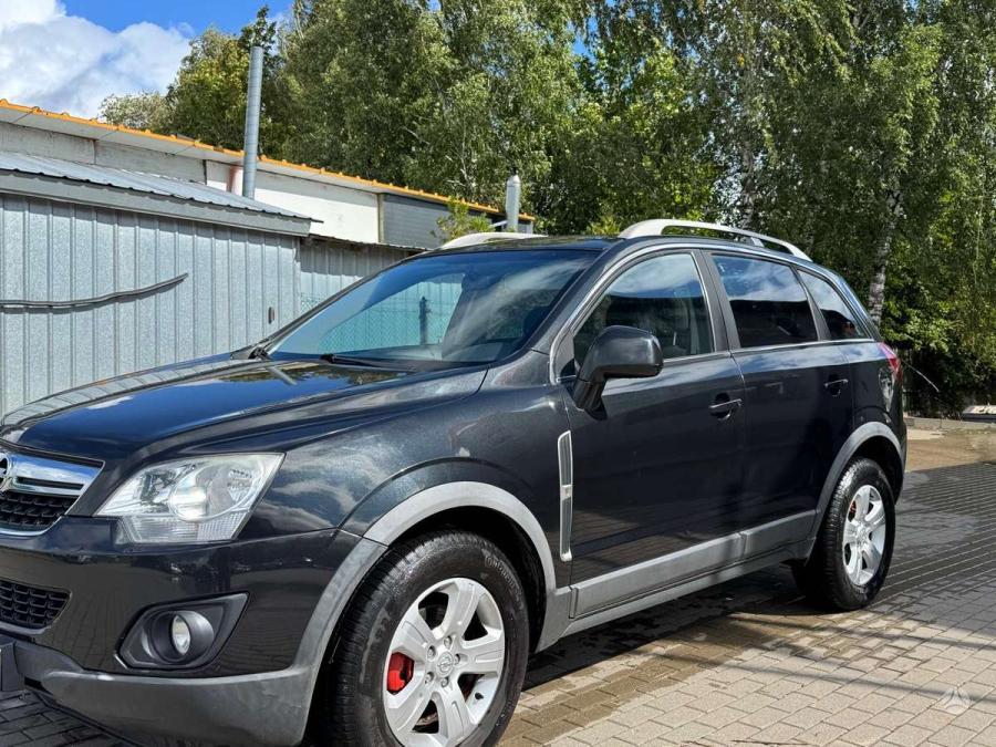 Melns Opel Antara 2012 Utena, ar dzinēja tilpumu 2.23 L un nobraukumu 251 tūkst. km par 2800 €, foto 5 vietnē AUTOMOTO.COM.LV