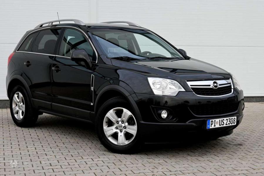 Black Opel Antara 2013 in Kretinga, with an engine capacity of 2.23 L and mileage of 218 thousand km for 5799 €, photo 1 on AUTOMOTO.COM.LV