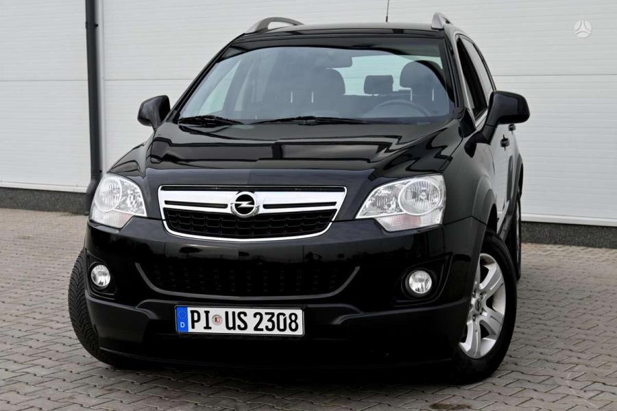 Black Opel Antara 2013 in Kretinga, with an engine capacity of 2.23 L and mileage of 218 thousand km for 5799 €, photo 2 on AUTOMOTO.COM.LV