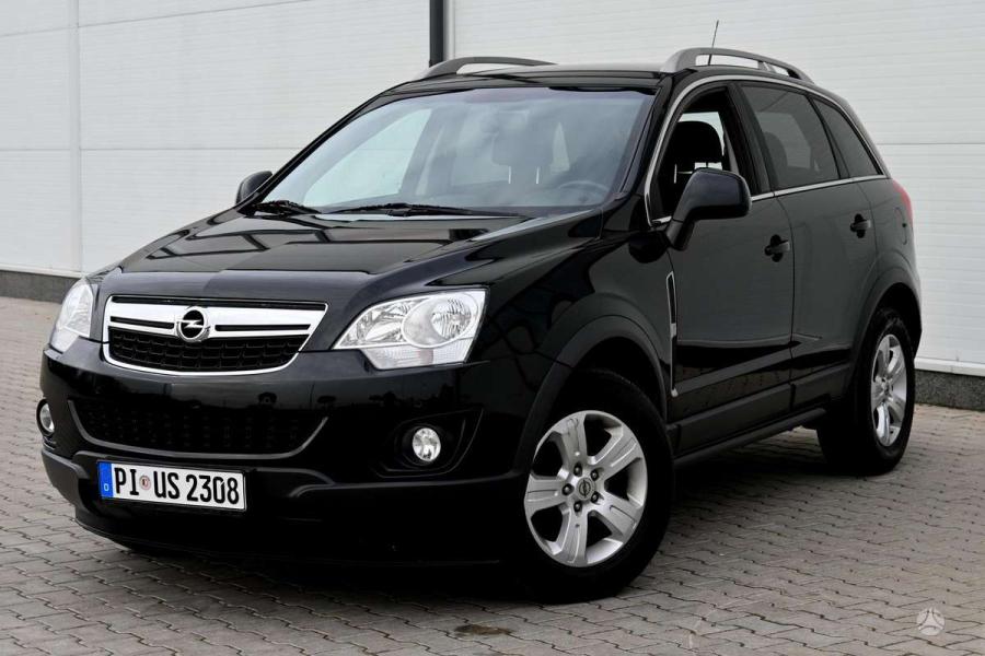 Black Opel Antara 2013 in Kretinga, with an engine capacity of 2.23 L and mileage of 218 thousand km for 5799 €, photo 3 on AUTOMOTO.COM.LV