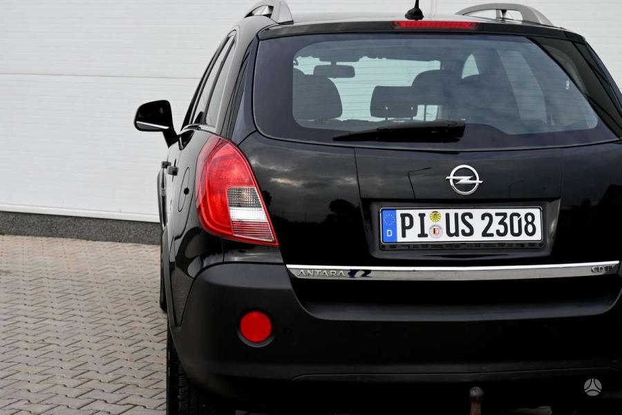 Black Opel Antara 2013 in Kretinga, with an engine capacity of 2.23 L and mileage of 218 thousand km for 5799 €, photo 10 on AUTOMOTO.COM.LV