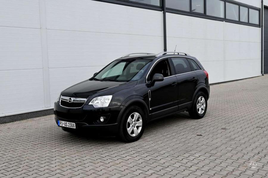 Black Opel Antara 2013 in Kretinga, with an engine capacity of 2.23 L and mileage of 218 thousand km for 5799 €, photo 14 on AUTOMOTO.COM.LV
