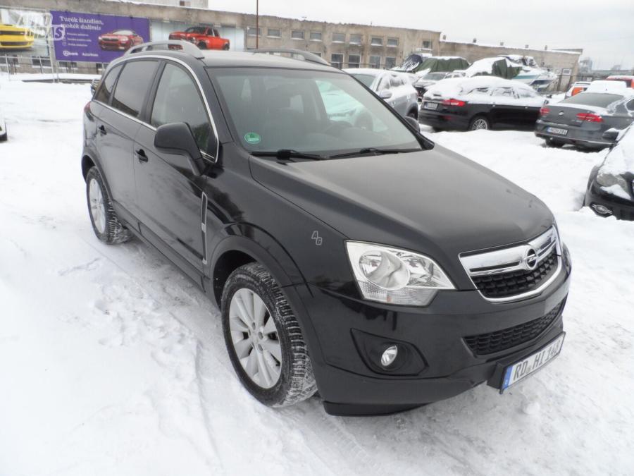Melns Opel Antara 2013 Klaipėda, ar dzinēja tilpumu 2.20 L un nobraukumu 163 tūkst. km par 5990 €, foto 1 vietnē AUTOMOTO.COM.LV