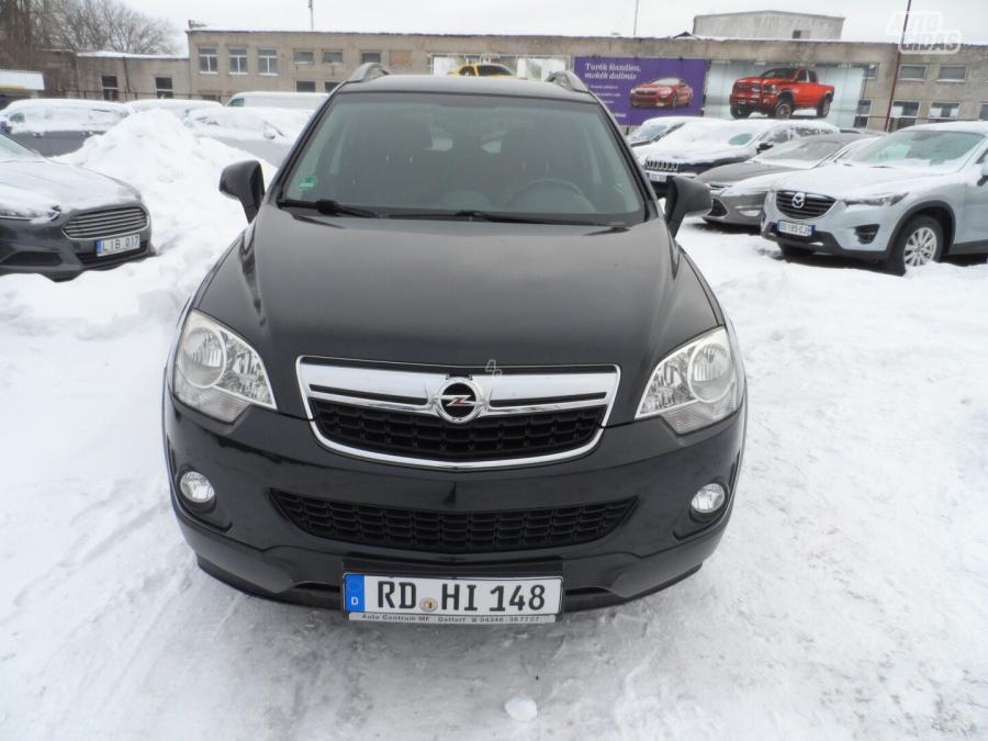 Melns Opel Antara 2013 Klaipėda, ar dzinēja tilpumu 2.20 L un nobraukumu 163 tūkst. km par 5990 €, foto 2 vietnē AUTOMOTO.COM.LV