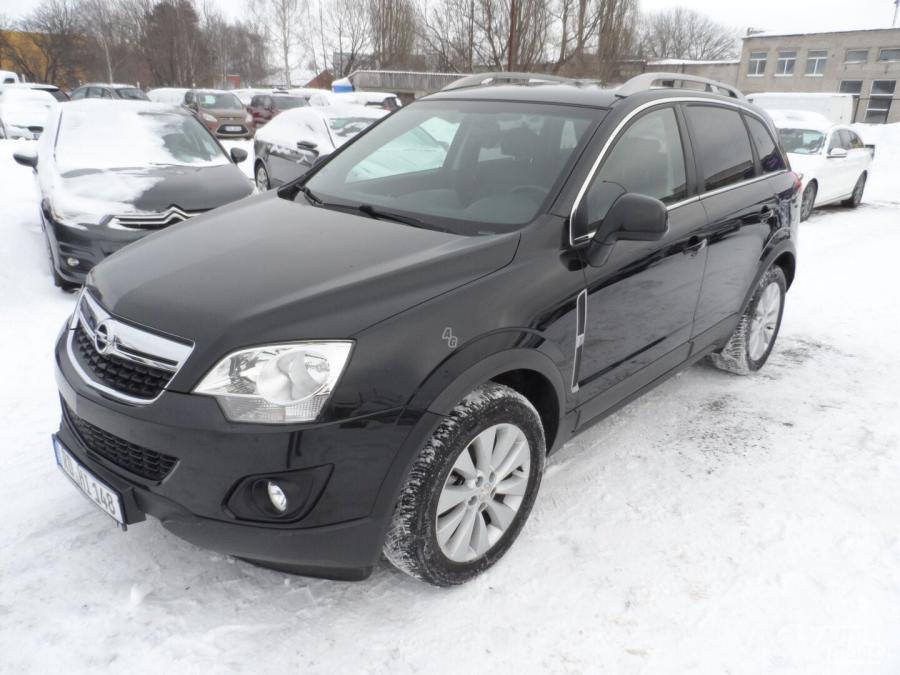 Melns Opel Antara 2013 Klaipėda, ar dzinēja tilpumu 2.20 L un nobraukumu 163 tūkst. km par 5990 €, foto 3 vietnē AUTOMOTO.COM.LV