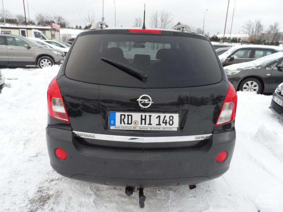 Melns Opel Antara 2013 Klaipėda, ar dzinēja tilpumu 2.20 L un nobraukumu 163 tūkst. km par 5990 €, foto 6 vietnē AUTOMOTO.COM.LV