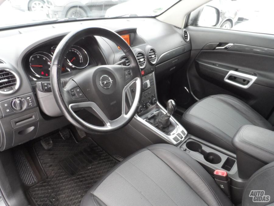 Melns Opel Antara 2013 Klaipėda, ar dzinēja tilpumu 2.20 L un nobraukumu 163 tūkst. km par 5990 €, foto 9 vietnē AUTOMOTO.COM.LV