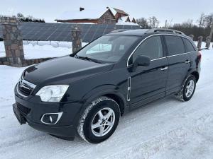 Black Opel Antara 2013 in Pasvalys, with an engine capacity of 2.20 L and mileage of 186 thousand km for 4999 €, photo 2 on AUTOMOTO.COM.LV