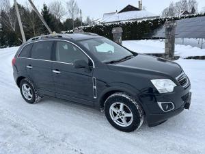 Black Opel Antara 2013 in Pasvalys, with an engine capacity of 2.20 L and mileage of 186 thousand km for 4999 €, photo 8 on AUTOMOTO.COM.LV