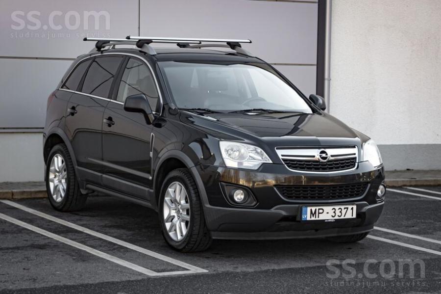 Black Opel Antara 2013 in Riga, with an engine capacity of 2.20 L and mileage of 0 thousand km for 5990 €, photo 4 on AUTOMOTO.COM.LV