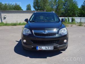 Black Opel Antara 2013 in Riga, with an engine capacity of 2.20 L and mileage of 0 thousand km for 4550 €, photo 4 on AUTOMOTO.COM.LV