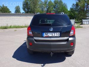 Black Opel Antara 2013 in Riga, with an engine capacity of 2.20 L and mileage of 0 thousand km for 4550 €, photo 5 on AUTOMOTO.COM.LV