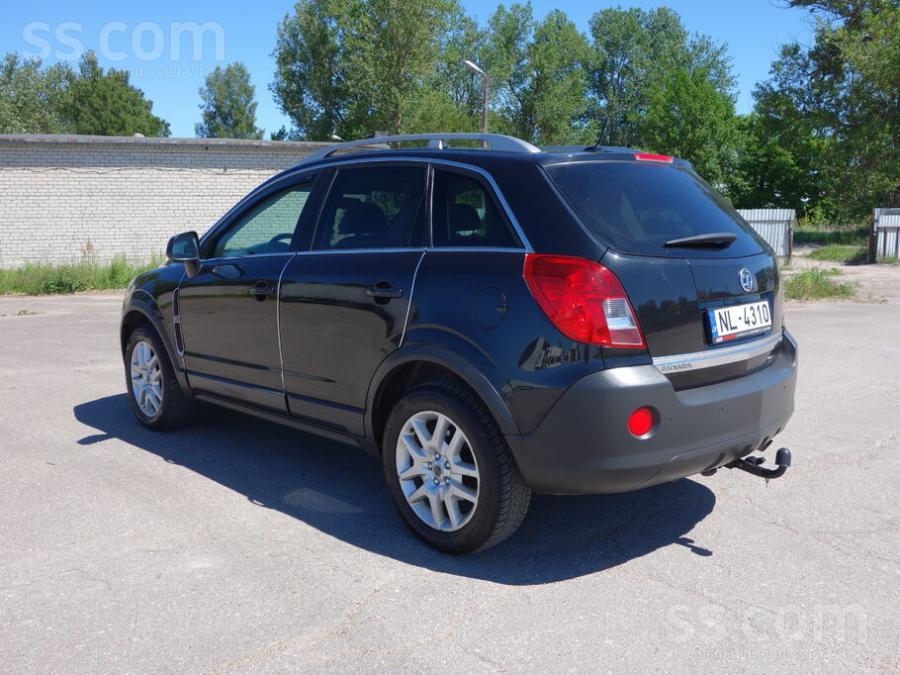 Black Opel Antara 2013 in Riga, with an engine capacity of 2.20 L and mileage of 0 thousand km for 4550 €, photo 15 on AUTOMOTO.COM.LV