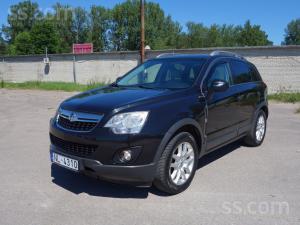 Black Opel Antara 2013 in Riga, with an engine capacity of 2.20 L and mileage of 0 thousand km for 4550 €, photo 16 on AUTOMOTO.COM.LV