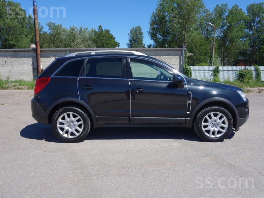 Black Opel Antara 2013 in Riga, with an engine capacity of 2.20 L and mileage of 0 thousand km for 4550 €, photo 22 on AUTOMOTO.COM.LV